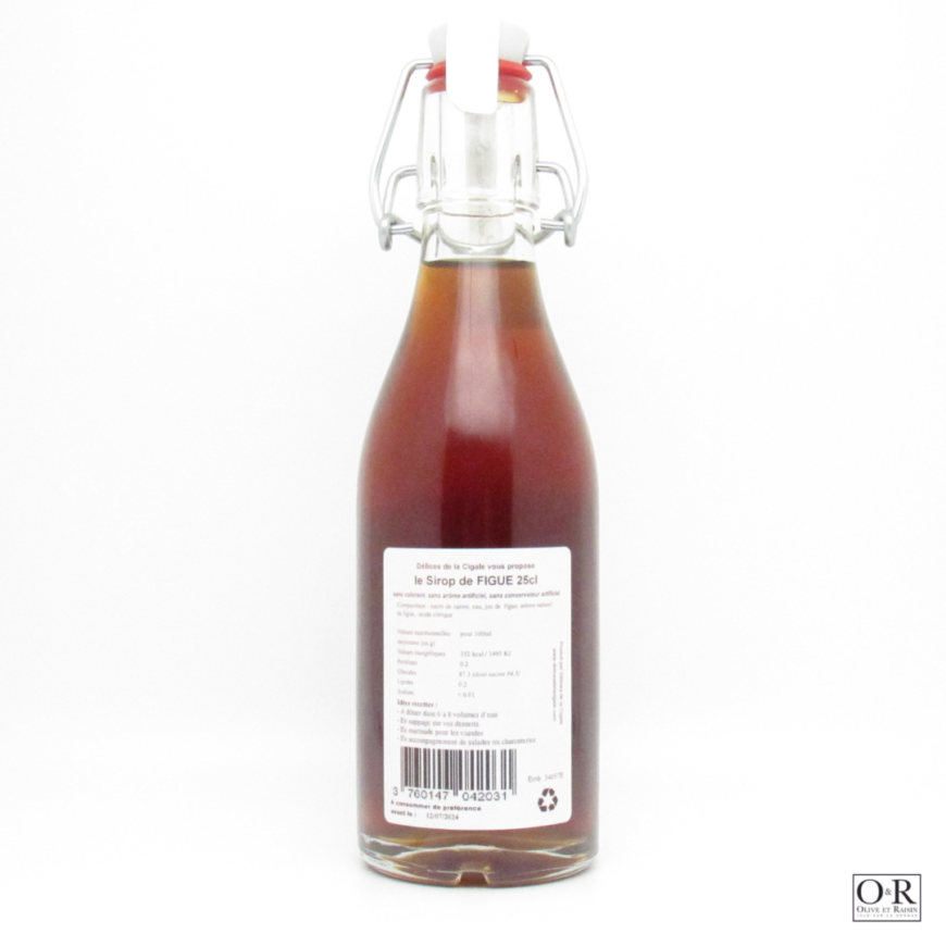 Sirop de Figue - Olive et Raisin