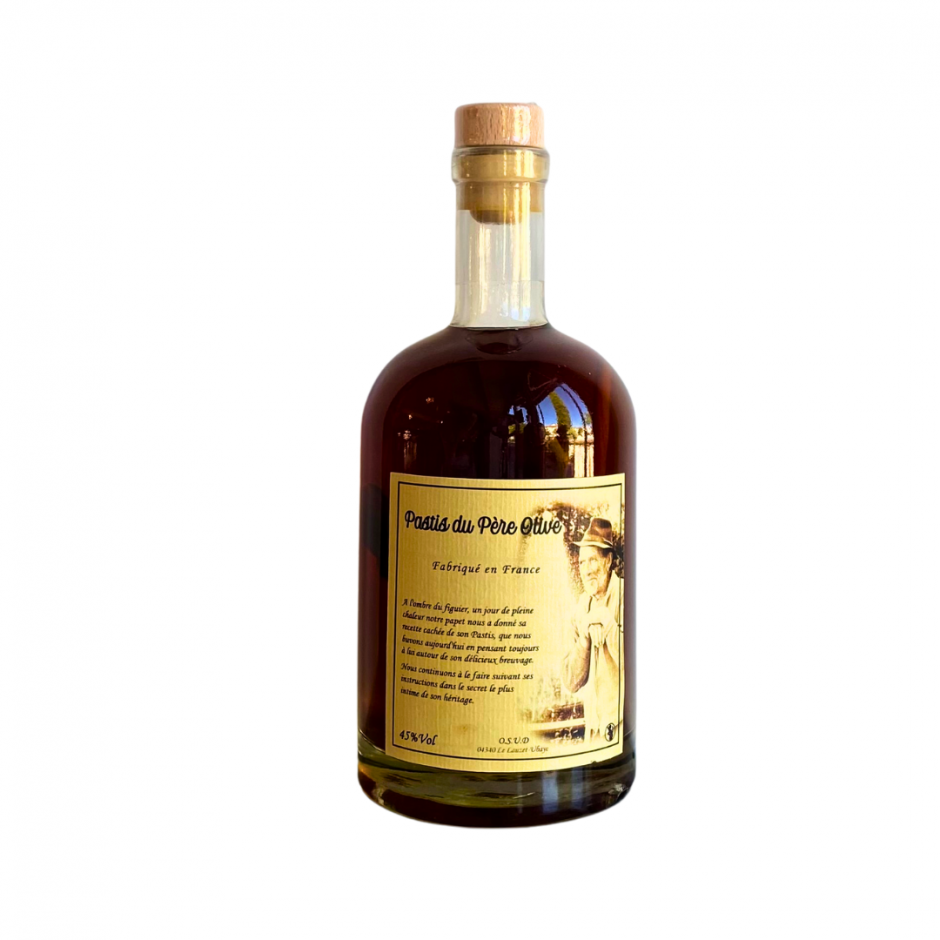Pastis du père Olive - Olive et Raisin