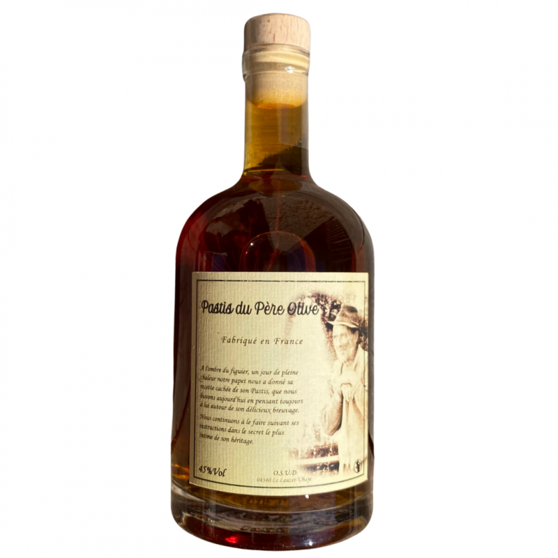 Pastis du père Olive - Olive et Raisin