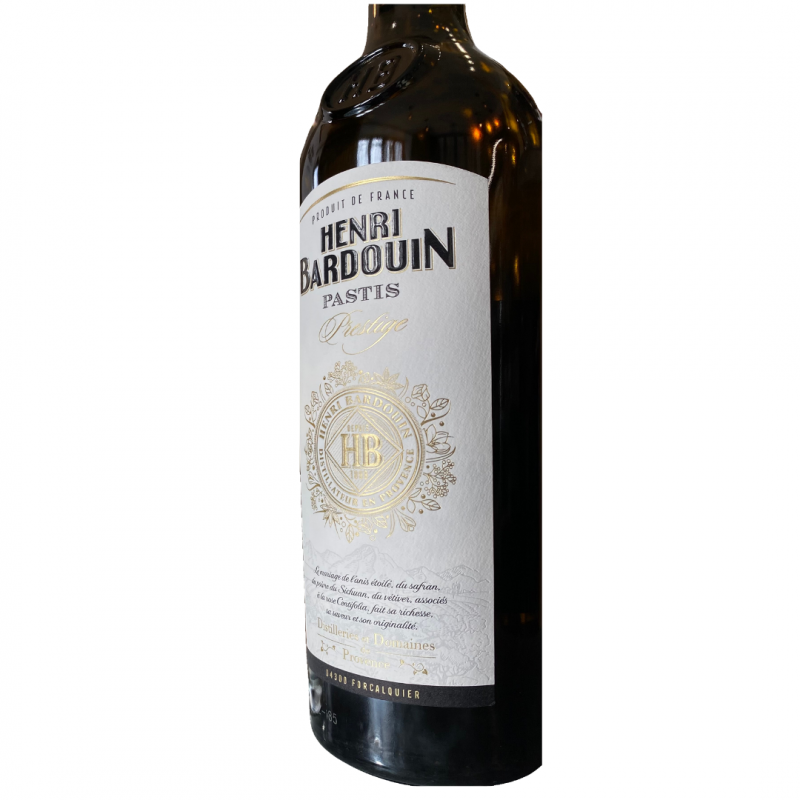 Pastis Henri Bardouin Prestige - Olive et Raisin
